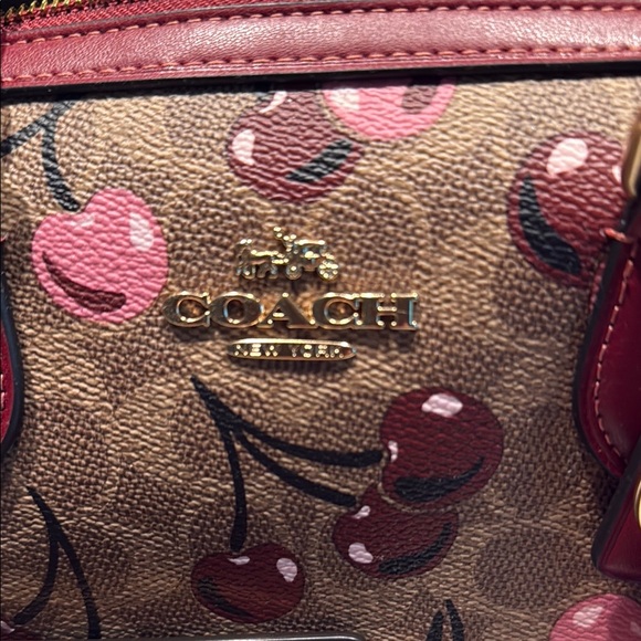 Coach | Bags | Coach Bundle 225 Cherry Print | Poshmark